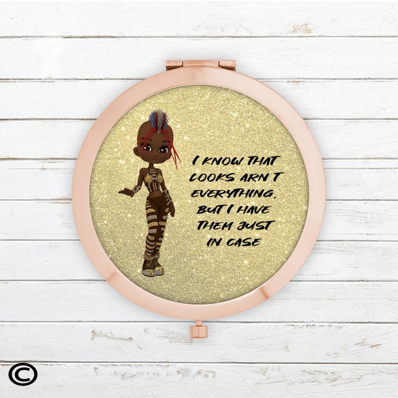 Color Wheel Boutique | Accessories | Funny Motivational Compact Mirrors ...